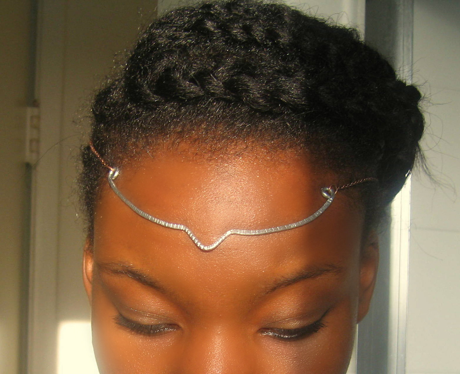 Gypsy Tiara Head Chain- Silver on Luulla